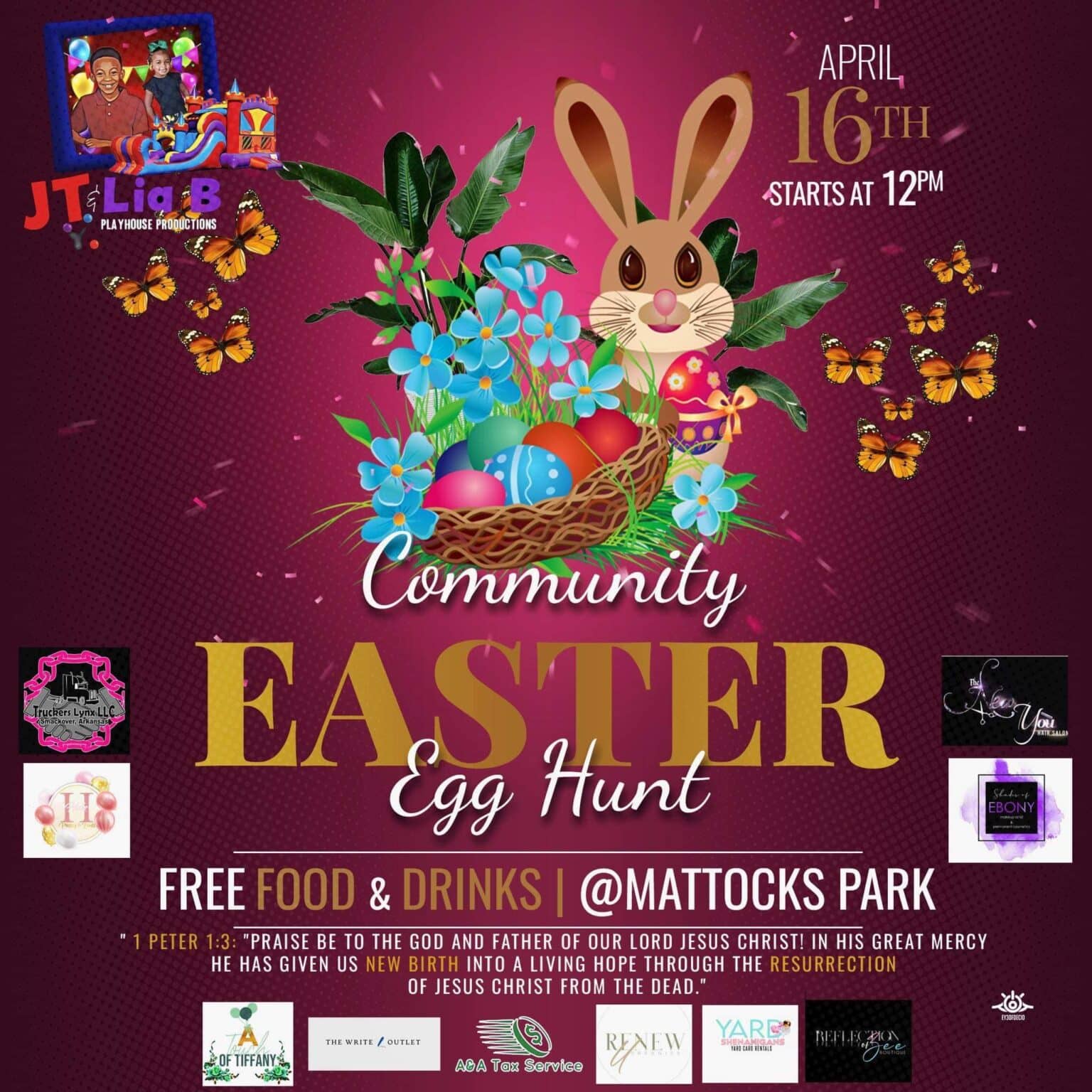 Community Easter Egg Hunt @ Mattocks Park - El Dorado, Arkansas