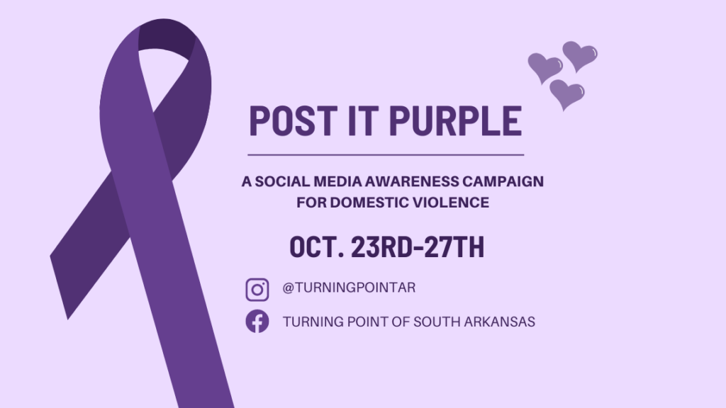 Post It Purple Week - Virtual Domestic Violence Awareness - El Dorado ...