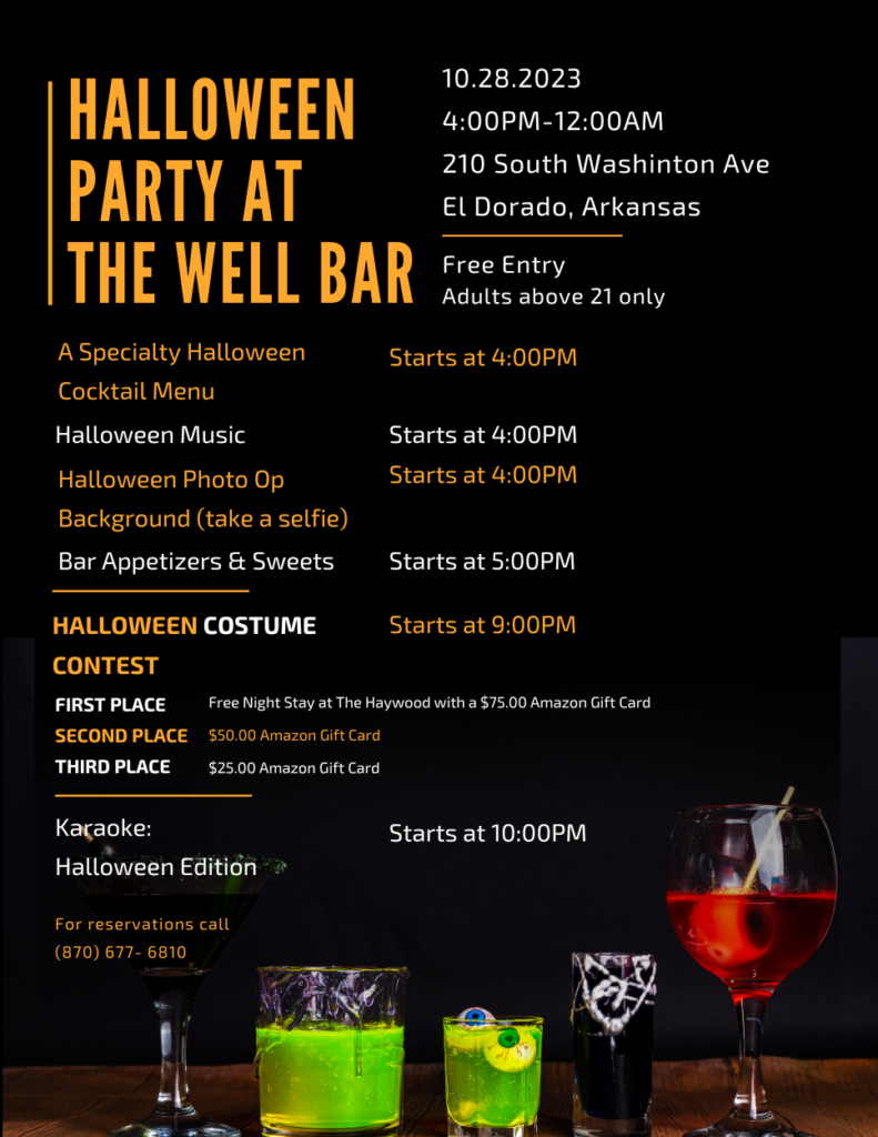 Halloween Party at The Well Bar - El Dorado, Arkansas
