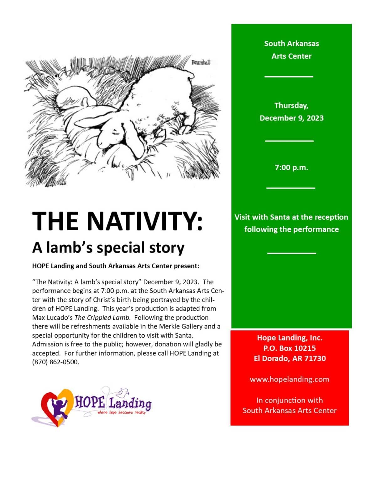 The Nativity: A Hope Landing Production - El Dorado, Arkansas