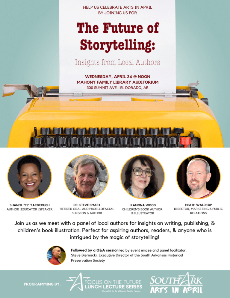 Lunch & Learn - The Future of Storytelling: Insights from Local Authors ...
