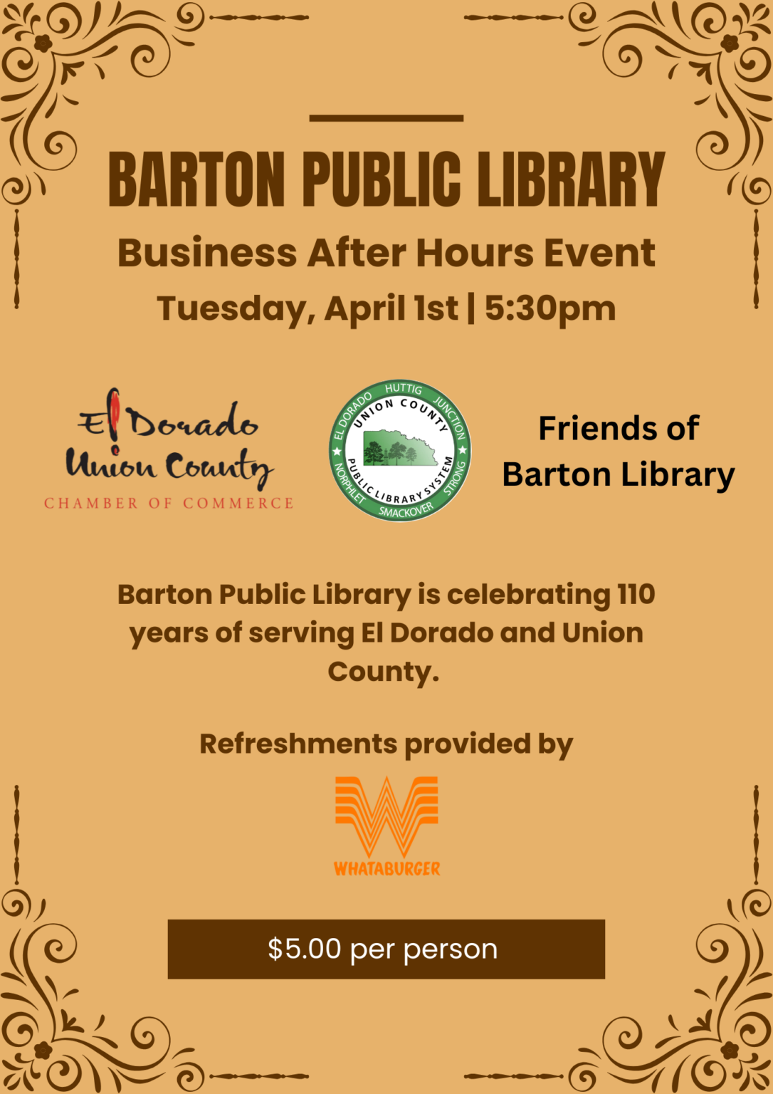 Business After Hours: Barton Public Library - El Dorado, Arkansas